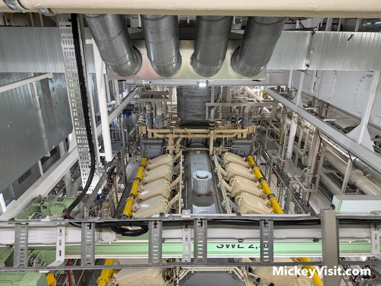 Here's what cruisers never see below deck on Disney's new cruise ship
