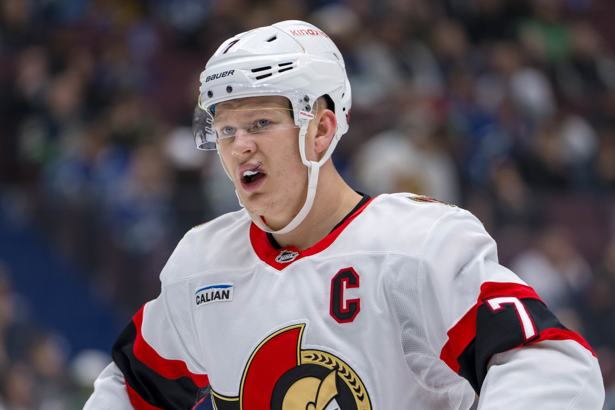 Seantors' Brady Tkachuk Breaks Silence After Getting Punched in Jets Game
