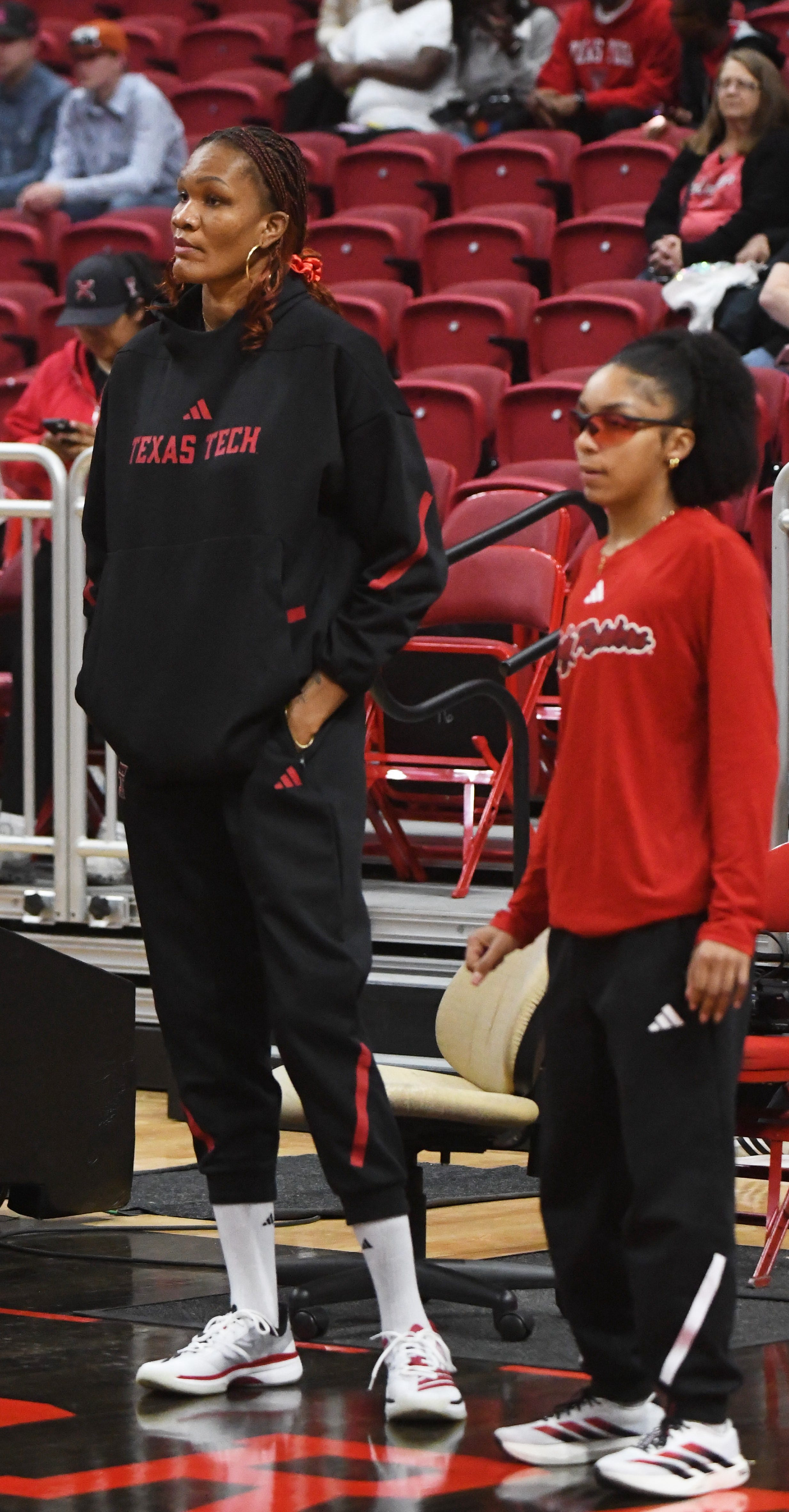 She’s 7-foot-1 and could be the tallest women’s college hoops player ever