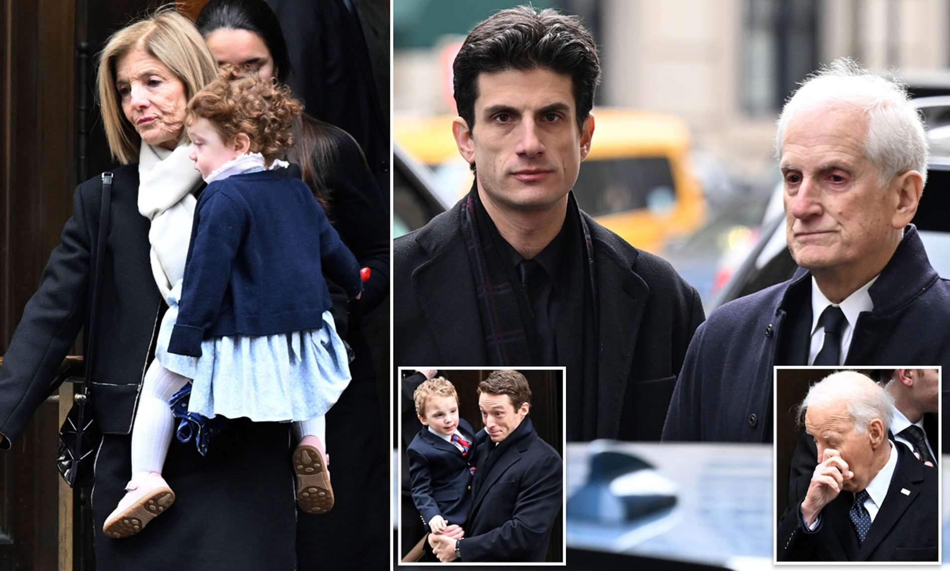 JFK's grandson Jack Schlossberg looks heartbroken as he attends sister ...