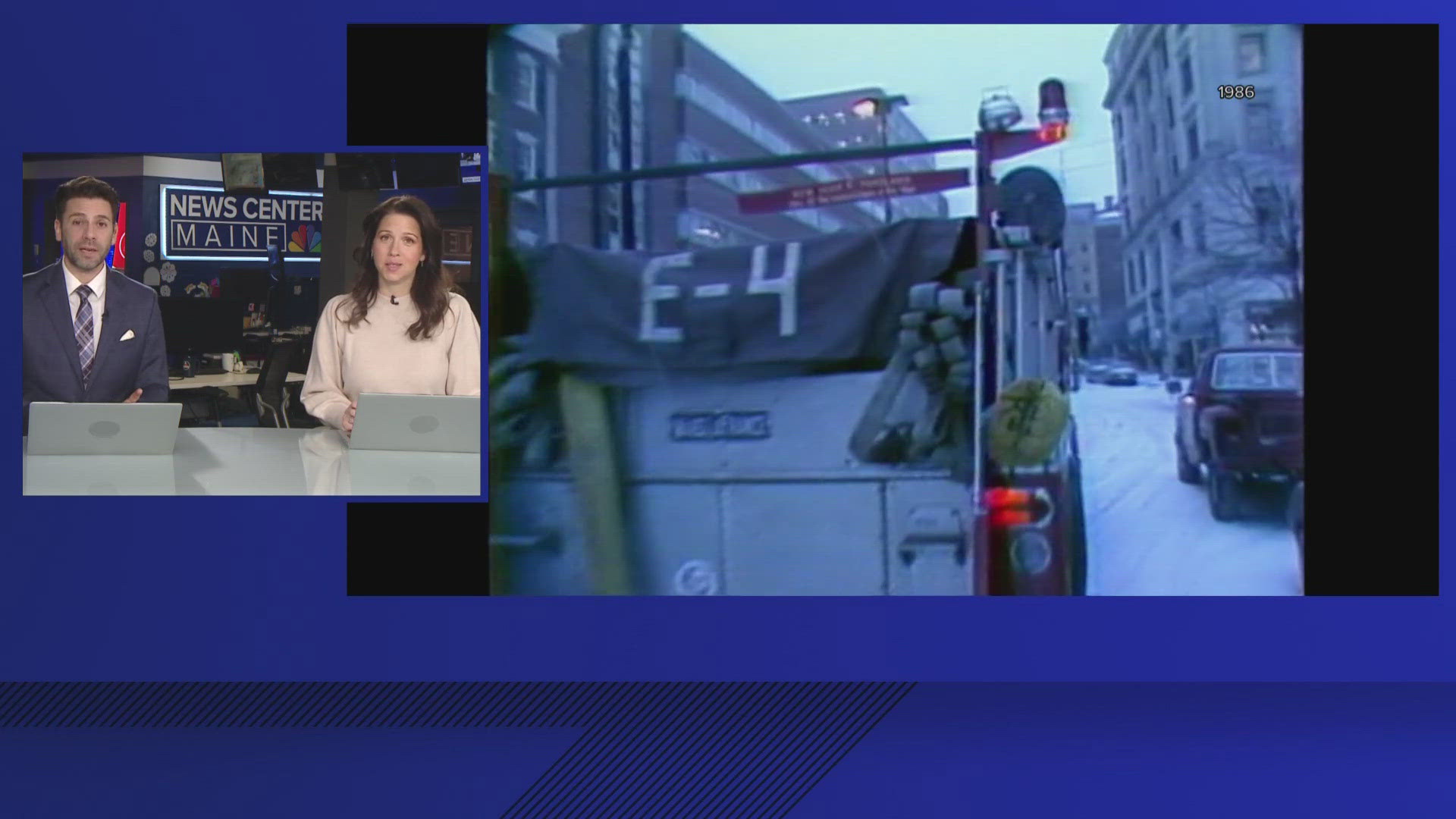 Let's take a look at the weather in Maine, 40 years ago