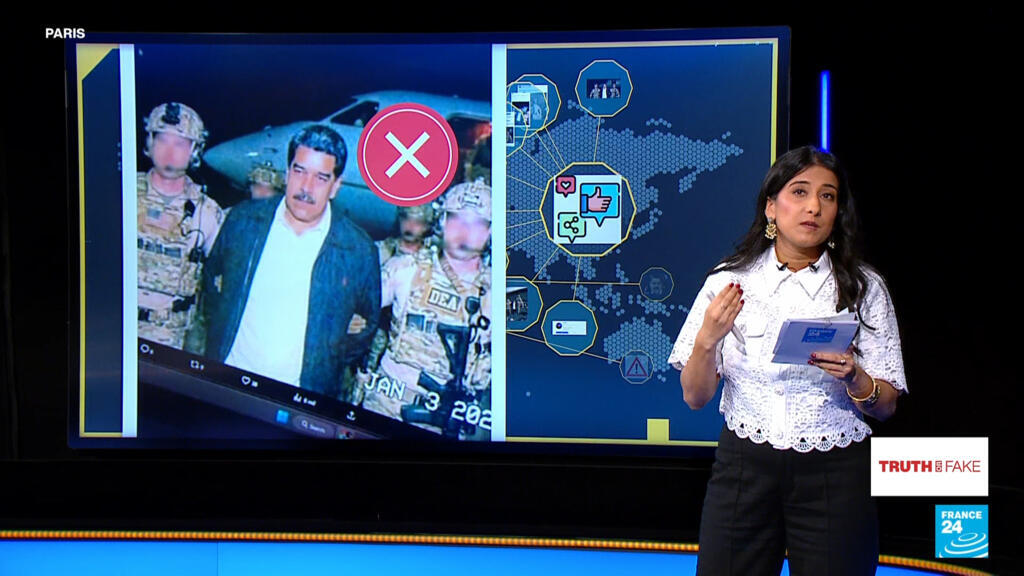 AI photos fuel fake news about Nicolas Maduro’s capture