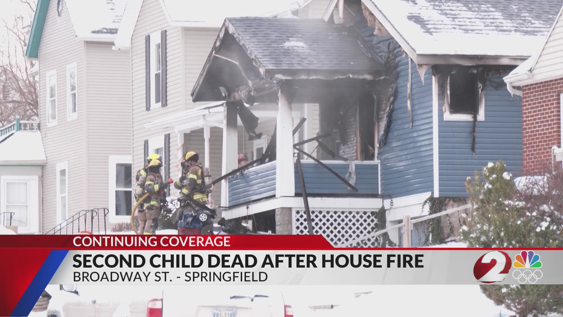 2nd child dies after house fire in Springfield
