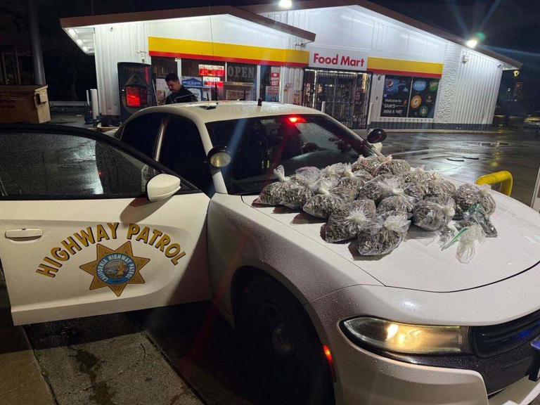 More than 15 pounds of marijuana seized during CHP DUI stop in Modesto