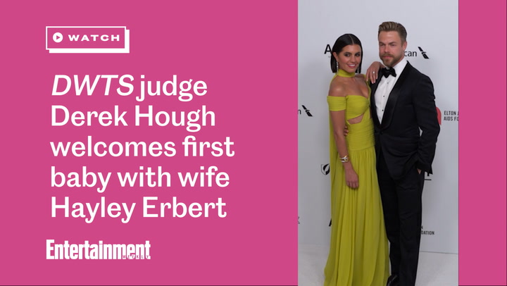 'DWTS' judge Derek Hough welcomes first baby with wife Hayley Erbert