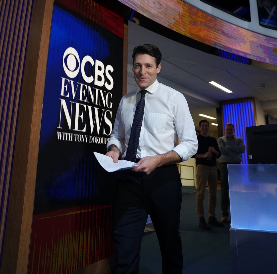 Tony Dokoupil admits his new role as "CBS Evening News" anchor is a ...