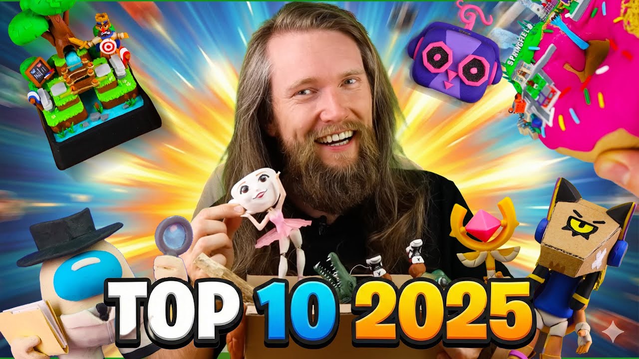 Ranking my 2025's Craziest Polymer Clay Projects