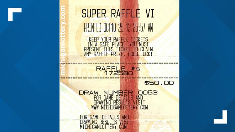 Michigan man says 'a weight has been lifted' after winning $1 million