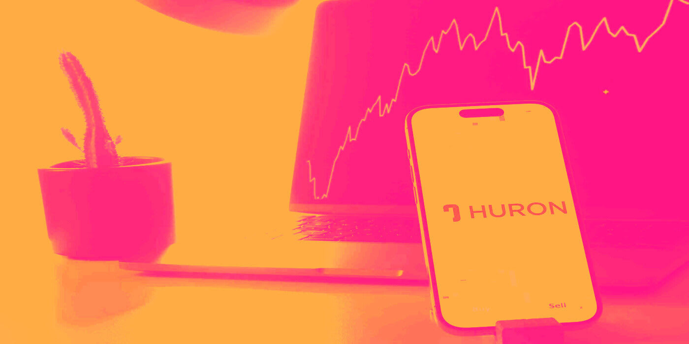 Why are Huron (HURN) shares soaring today