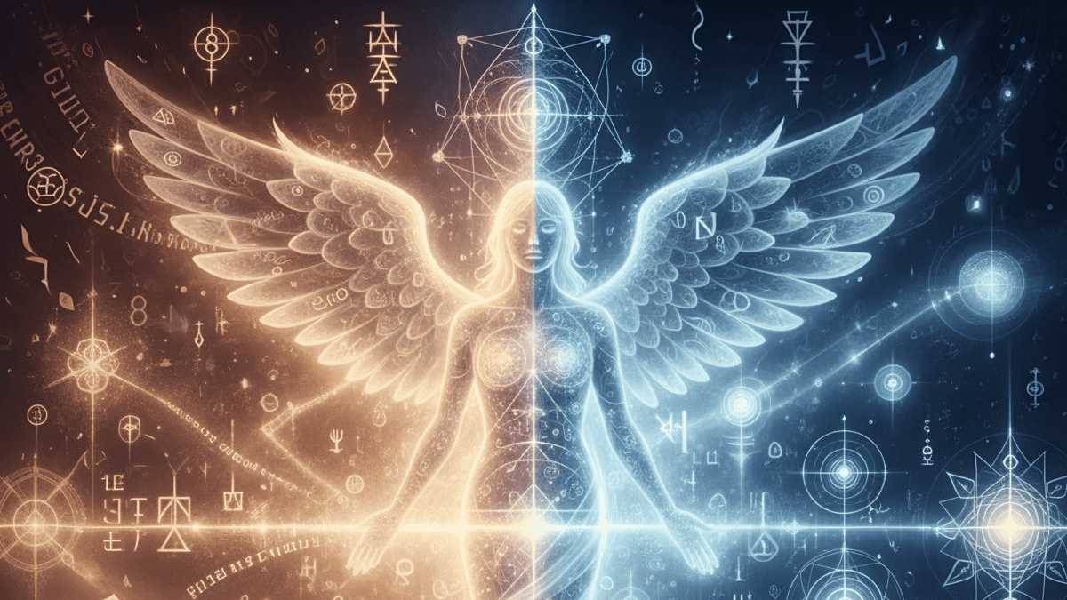 Why Angels Speak in Symbols Instead of Words?