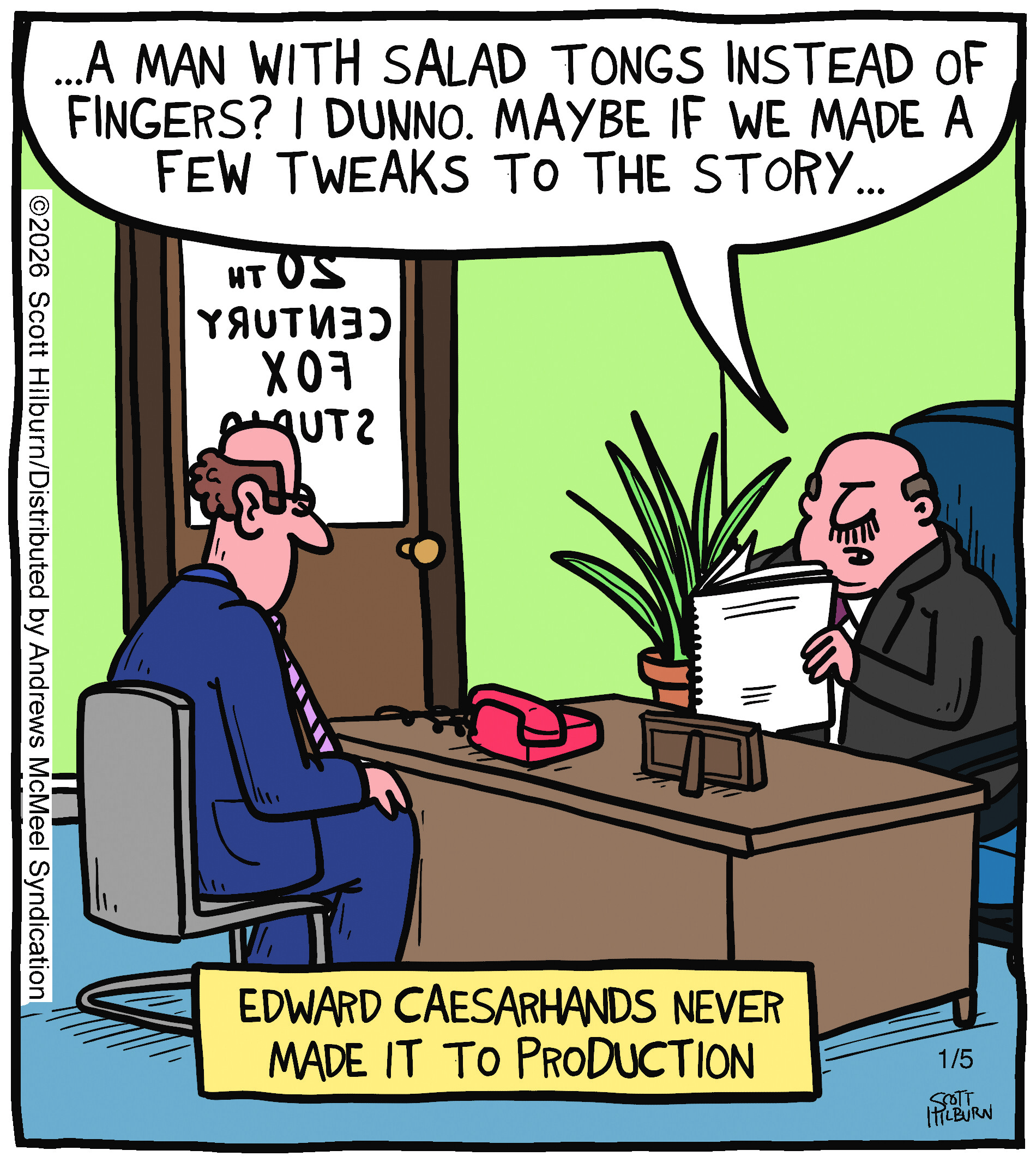 The Argyle Sweater by Scott Hilburn
