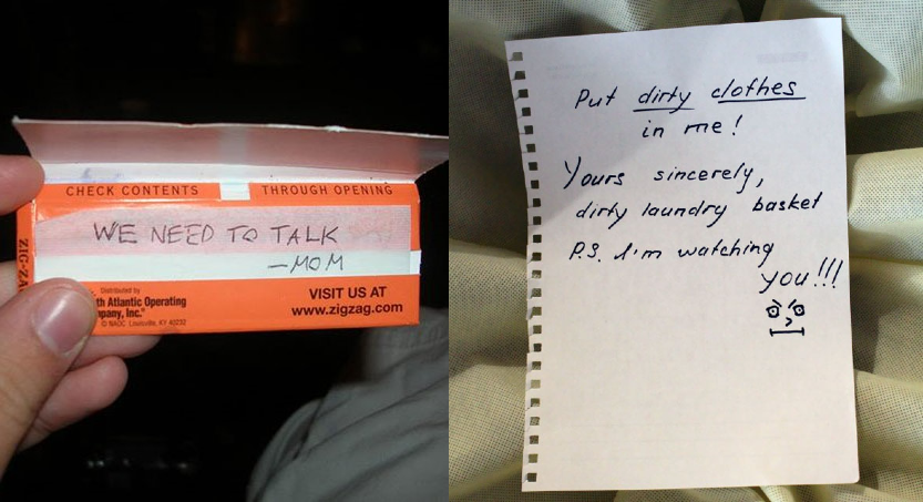 25 genius passive-aggressive notes from parents who’ve had enough