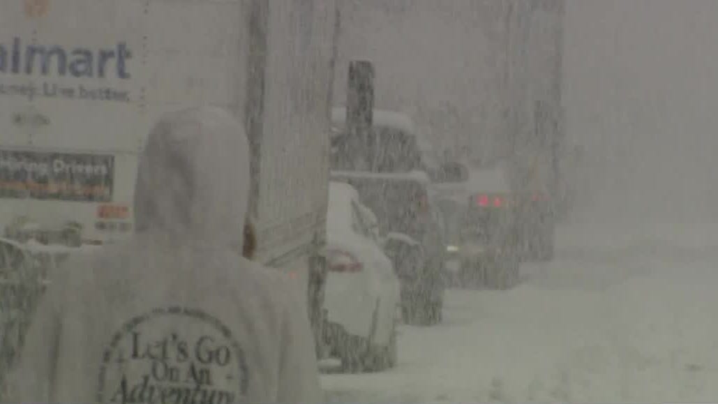 Rain and snow in Northern California to ease Monday