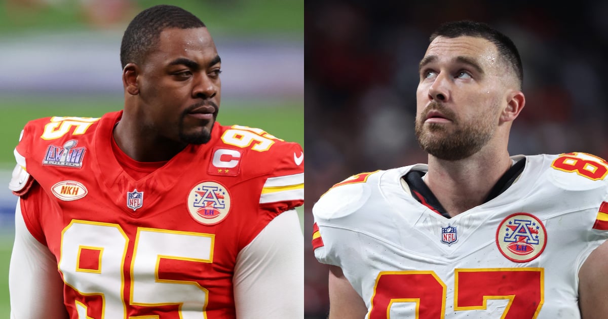 Chris Jones pushes back on retirement talk surrounding Travis Kelce. He ...