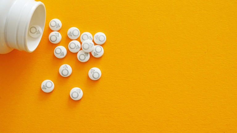 Do men's hormone levels fluctuate as much as women's?