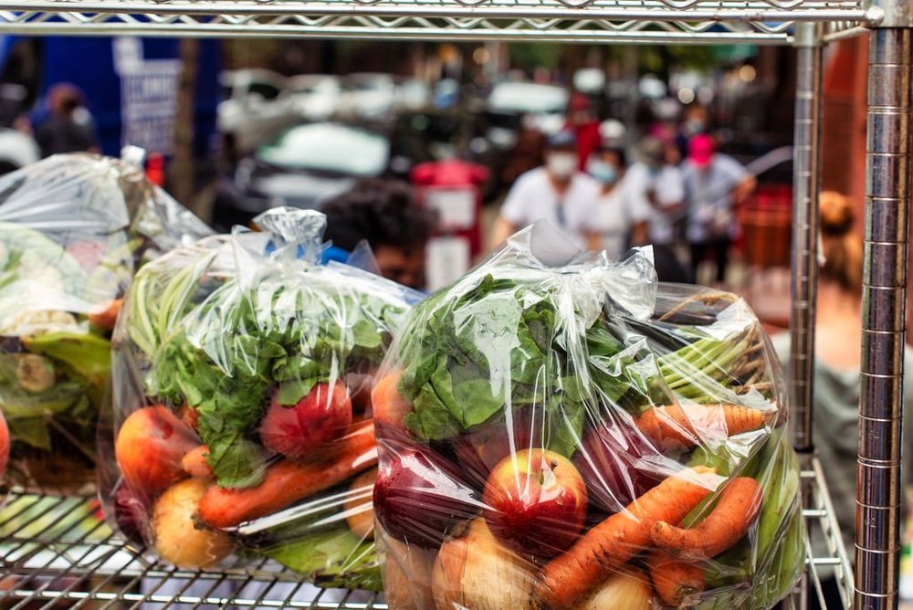 Volunteer day at NY Common Pantry