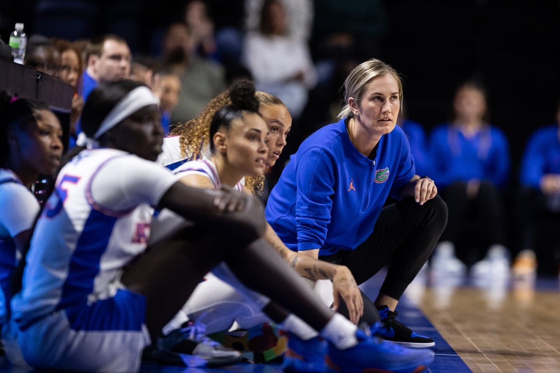 Standout photos of Florida Gators women's basketball coach Kelly Rae Finley