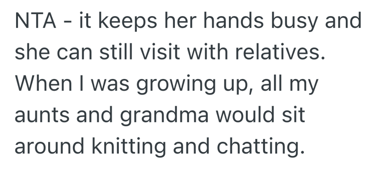 Dad gets angry at his wife for bringing her crochet supplies to ...