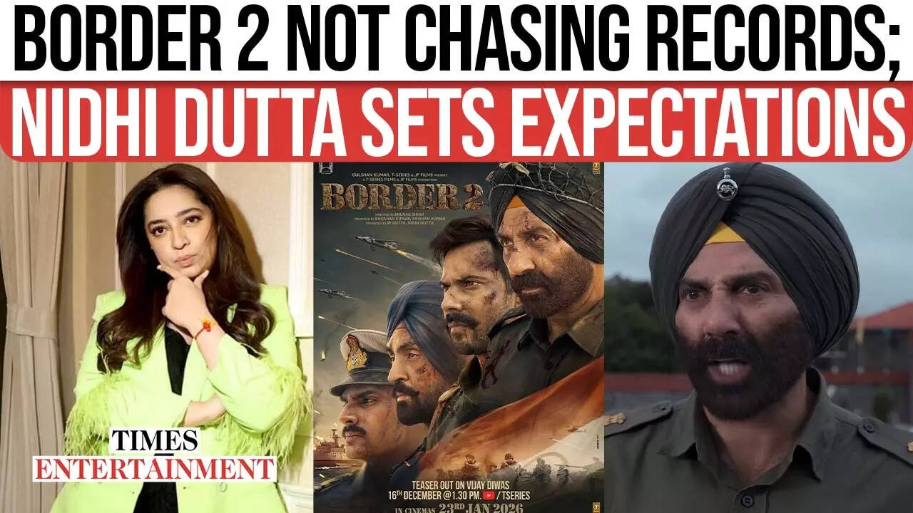 Nidhi Dutta breaks silence on Border 2 hype, makes bold statement on ...
