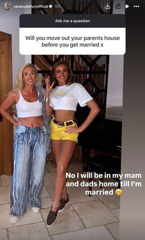 Tyson Fury's daughter Venezuela, 16, reveals wedding plans after ...