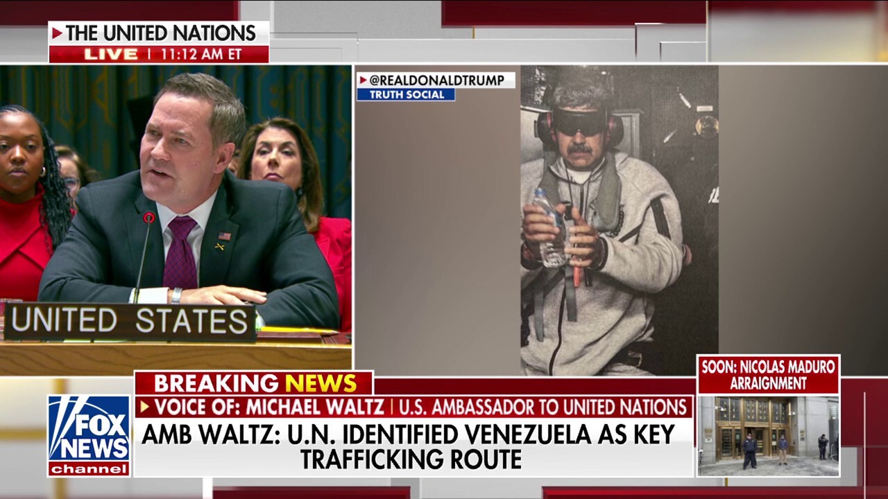 Amb. Waltz calls Maduro’s capture a ‘law enforcement operation’ at UN ...