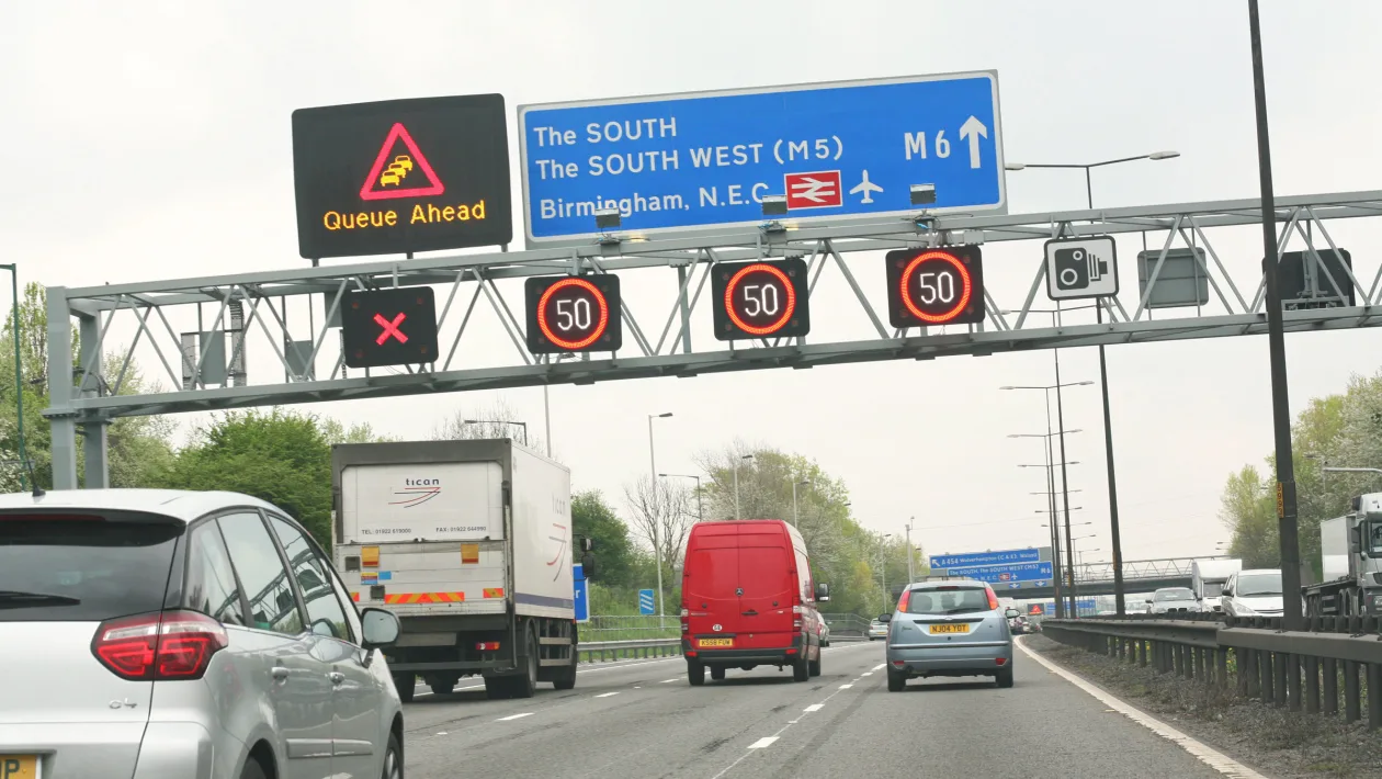 Variable motorway speed limits explained - why they work