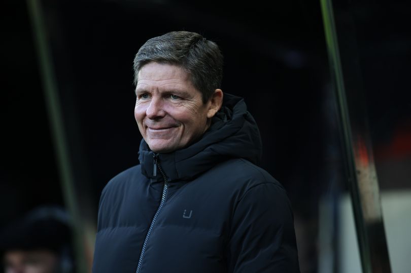 Oliver Glasner has already refused to rule out replacing Ruben Amorim ...