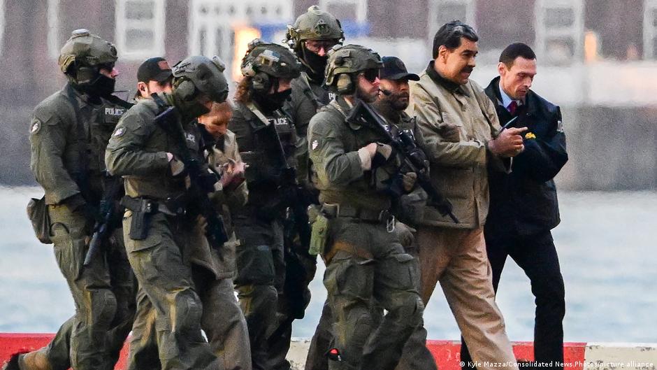 Nicolás Maduro já chegou ao tribunal de Nova Iorque