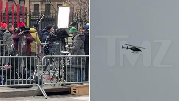 Nicolás Maduro and wife seen in shackles being brought to NYC courthouse
