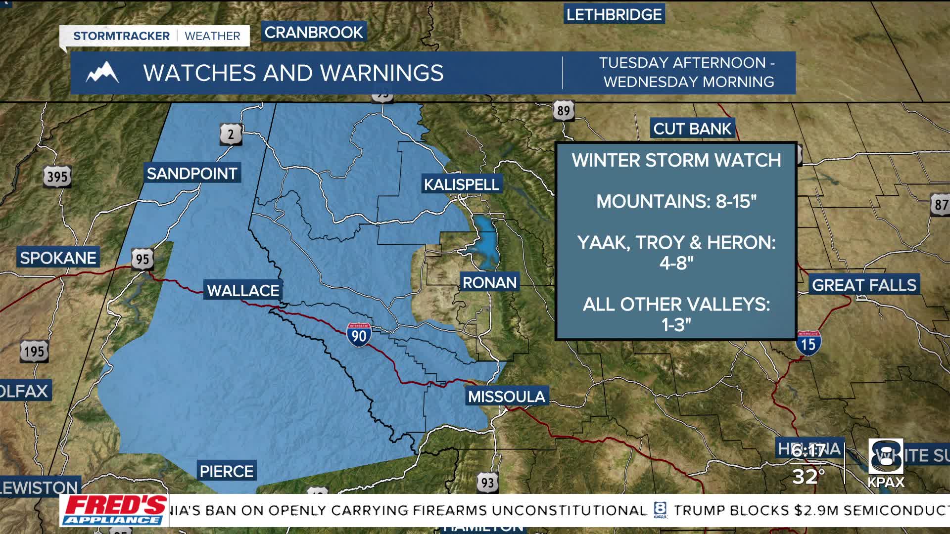 Weather forecast: Active weather ahead of us this week