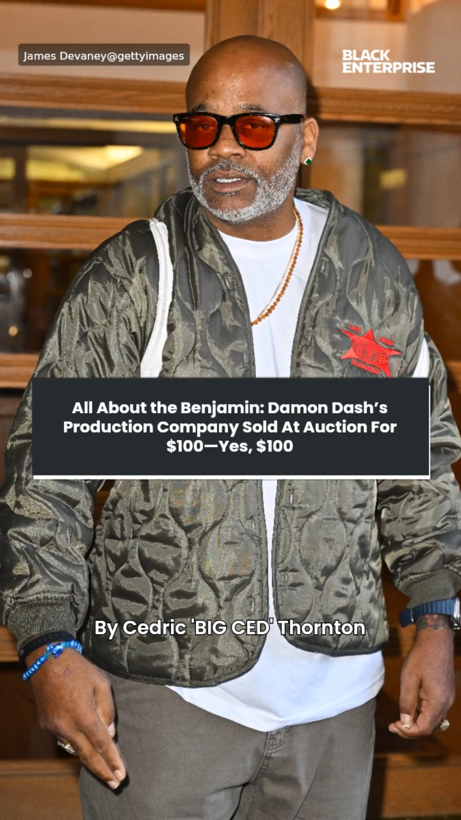 All about the Benjamin: Damon Dash's production company sold at auction ...