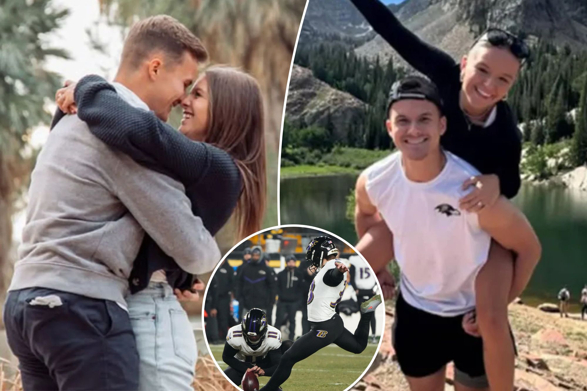 Ravens kicker Tyler Loop and fiancée bombarded with vile messages after ...