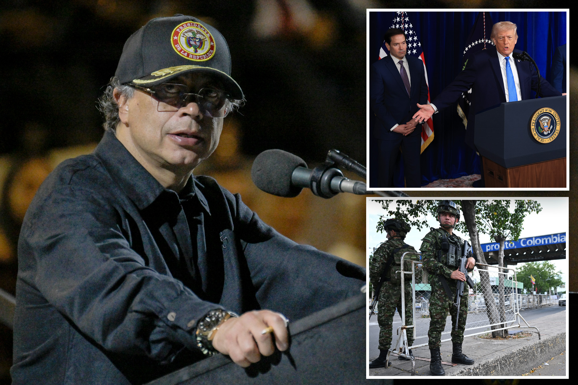 Ex-guerrilla Colombian President Gustavo Petro vows to take up arms ...