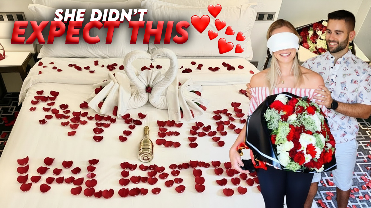 Romantic Valentine’s Day plan: Surprising my wife with all her ...