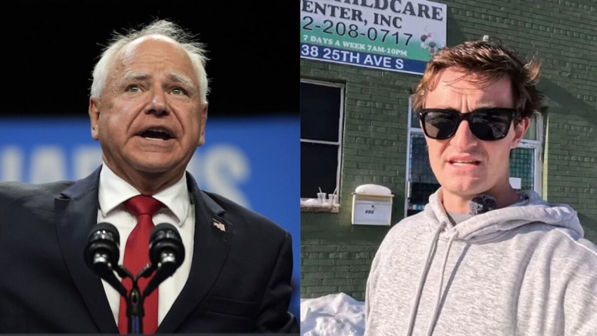 Tim Walz takes bitter jab at ‘conspiracy theorist right-wing YouTubers ...