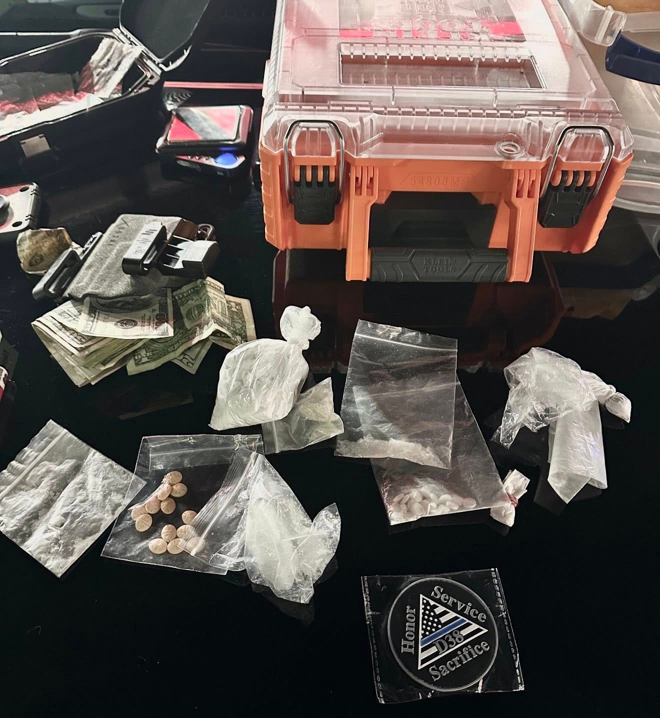 Drugs and a stolen gun seized in Upstate weekend traffic stop