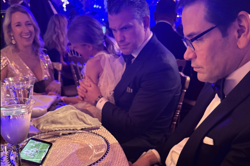 Pete Hegseth and Marco Rubio caught watching football while US attacks ...