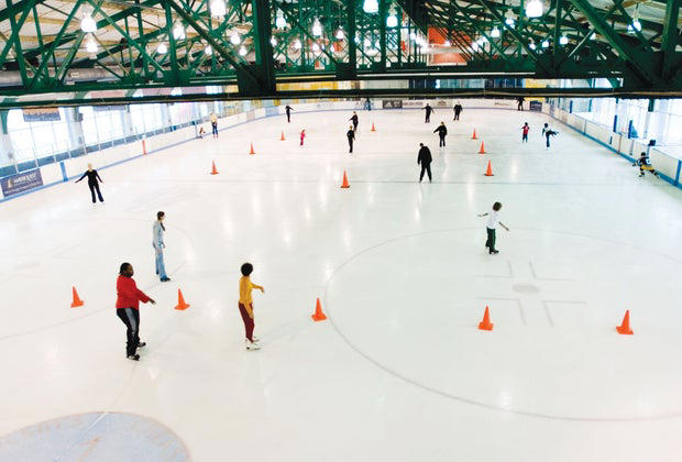 The best indoor ice skating rinks in NYC for year-round family fun