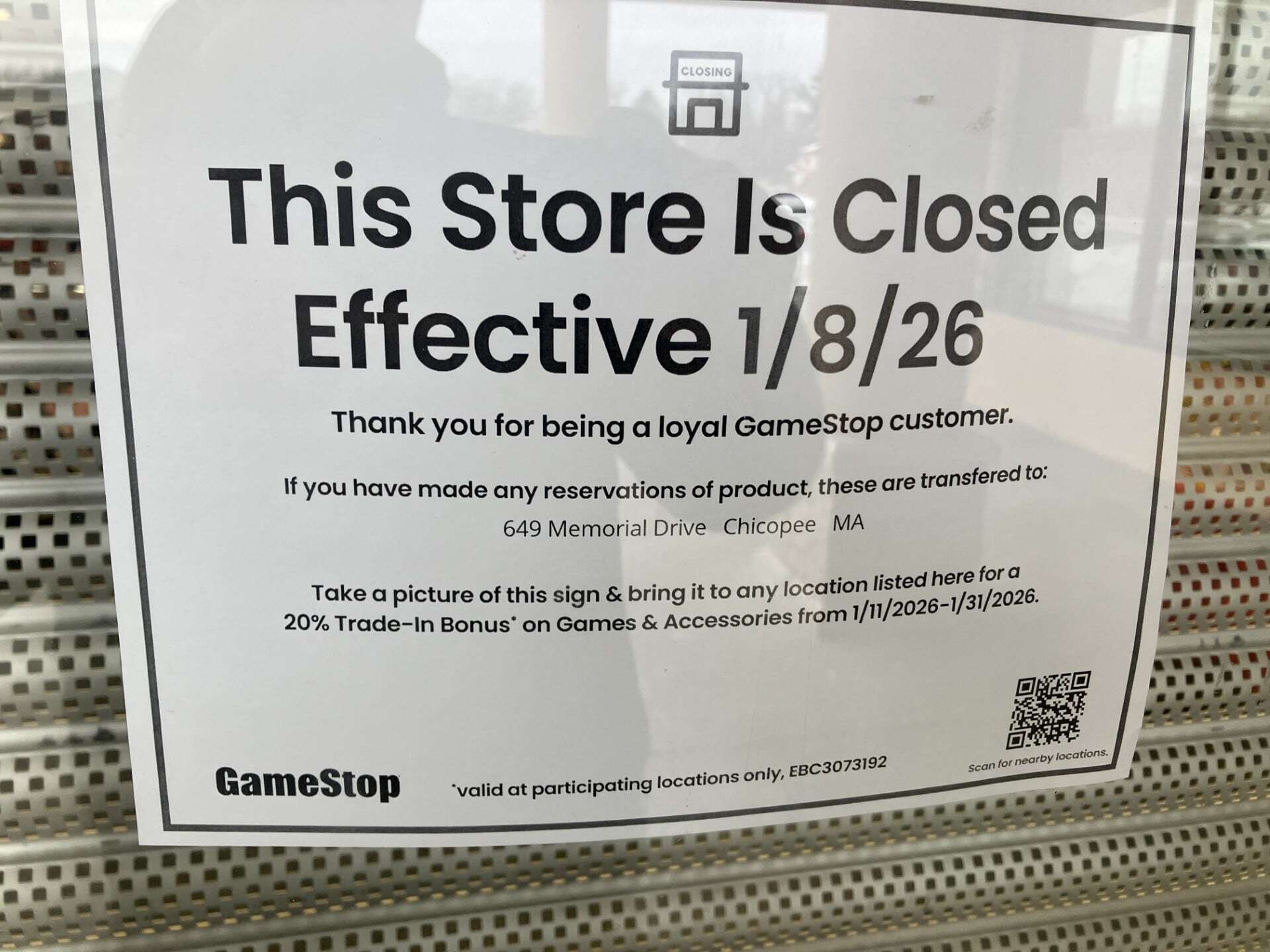 Game over: GameStop closes four Western Mass. stores