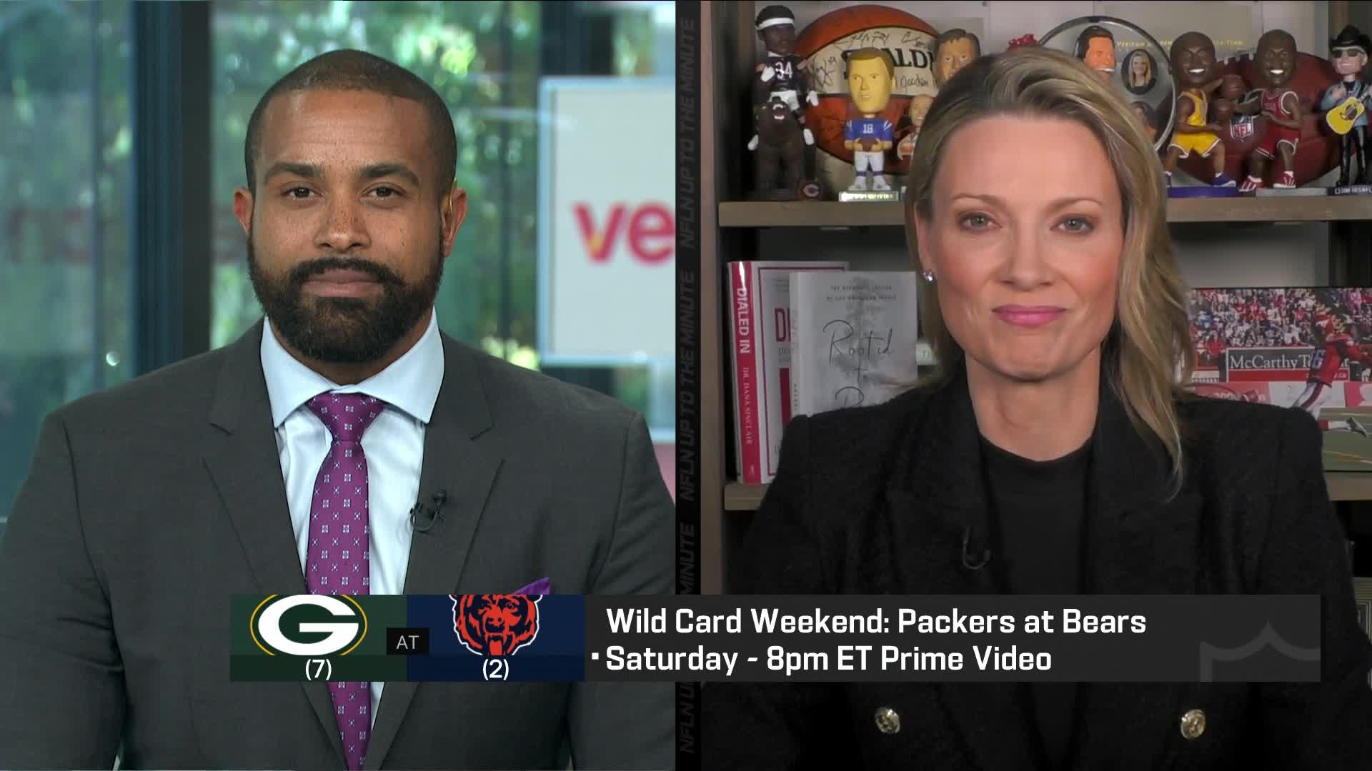 Stacey Dales previews the Packers vs. Bears matchup Wild Card Weekend