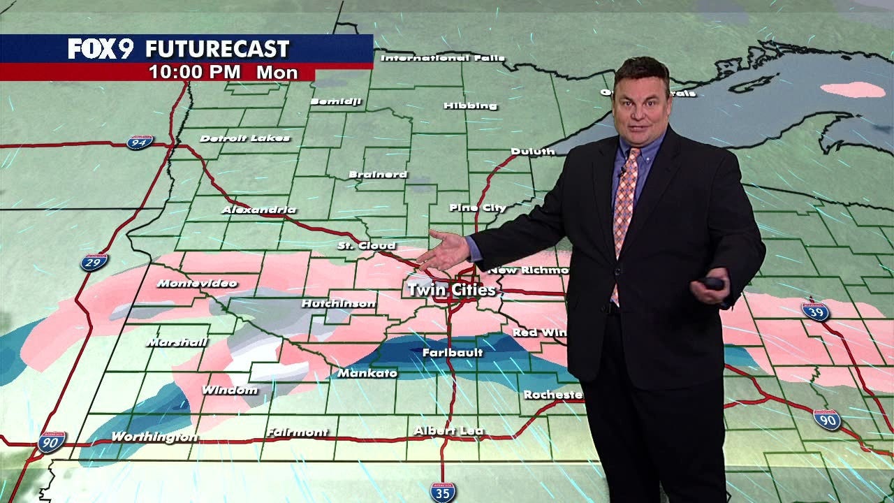 MN weather: Freezing rain coming Monday night