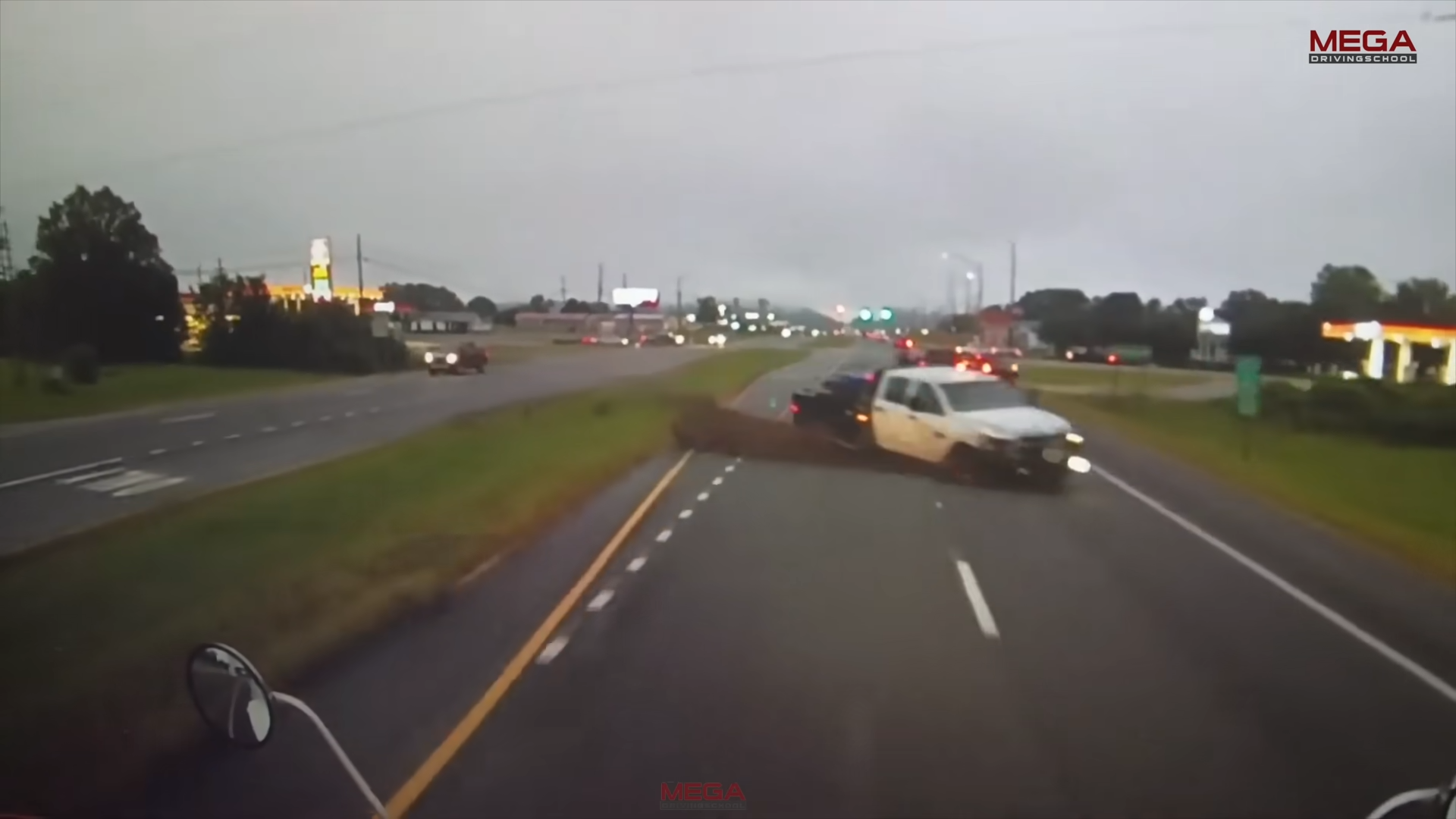 How a split second saved someone from being wiped out