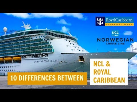 10 differences between NCL and Royal Caribbean