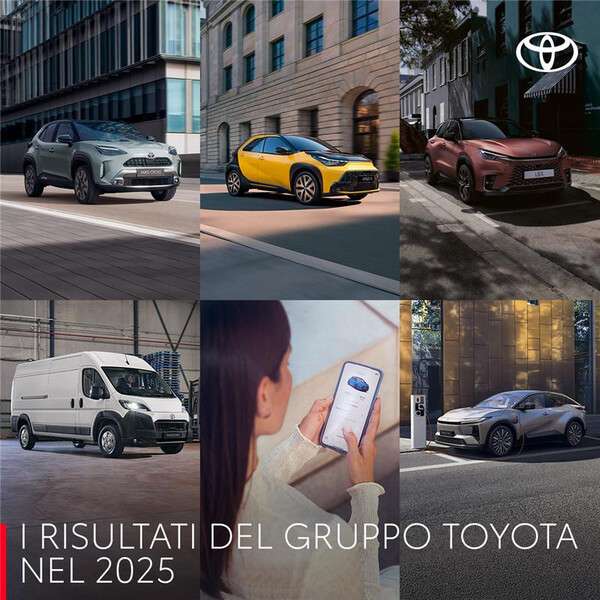 Toyota domina il mercato auto in Italia nel 2025: primo marchio ...