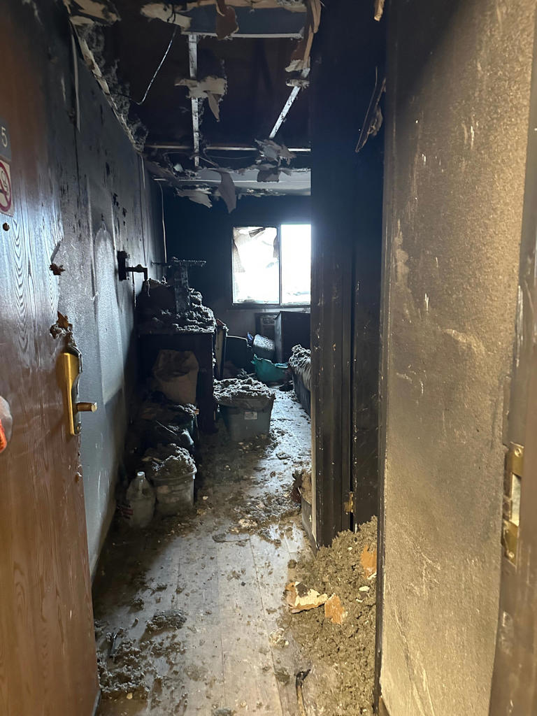 Ames hotel halts online bookings following small guest room fire
