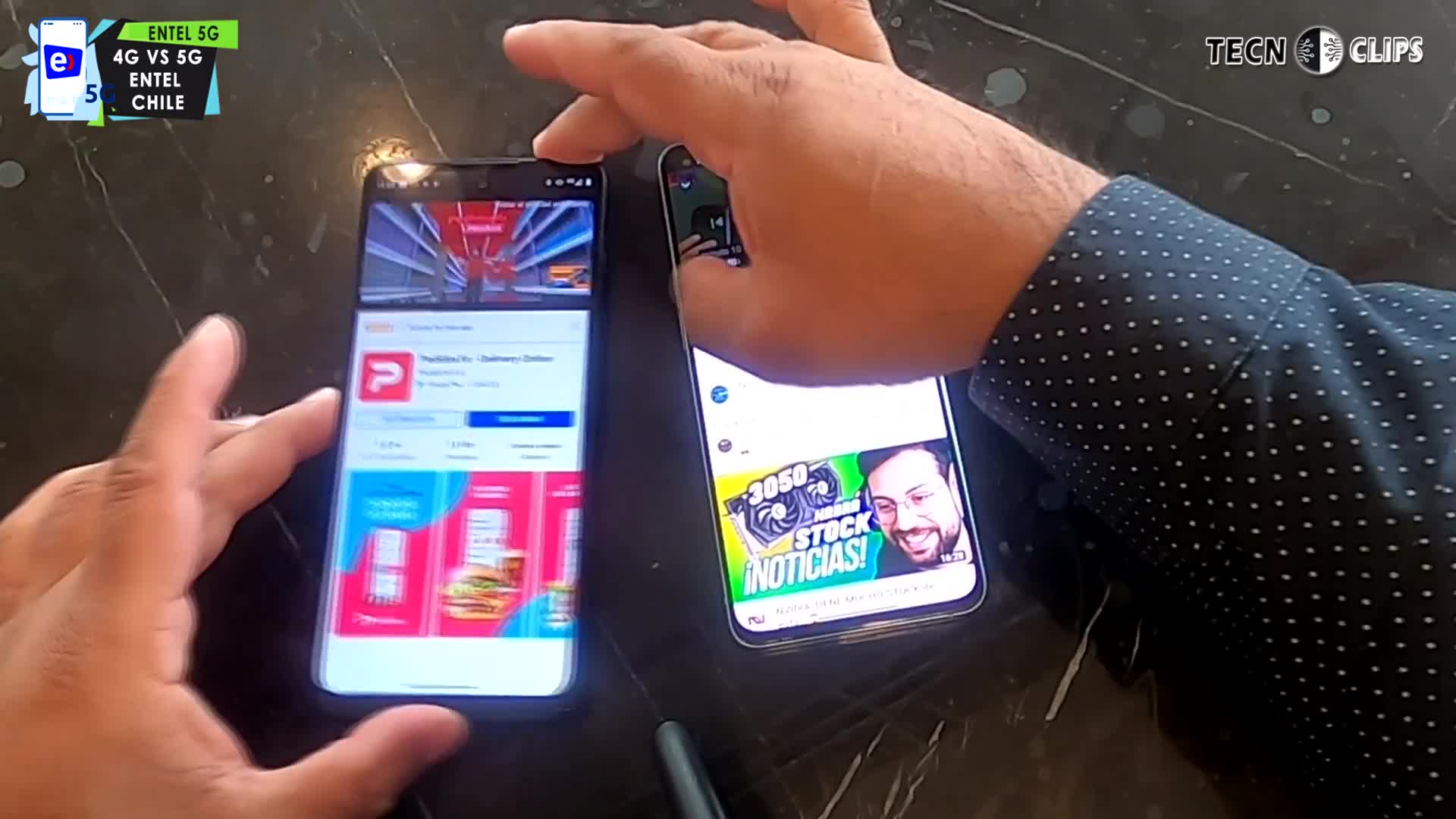 5G Entel Chile - Test de velocidad (Primera fase 5G Chile)