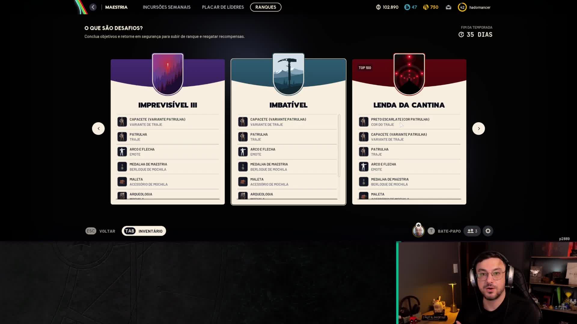 Desafios de ARC RAIDERS - Como subir de rank rápido