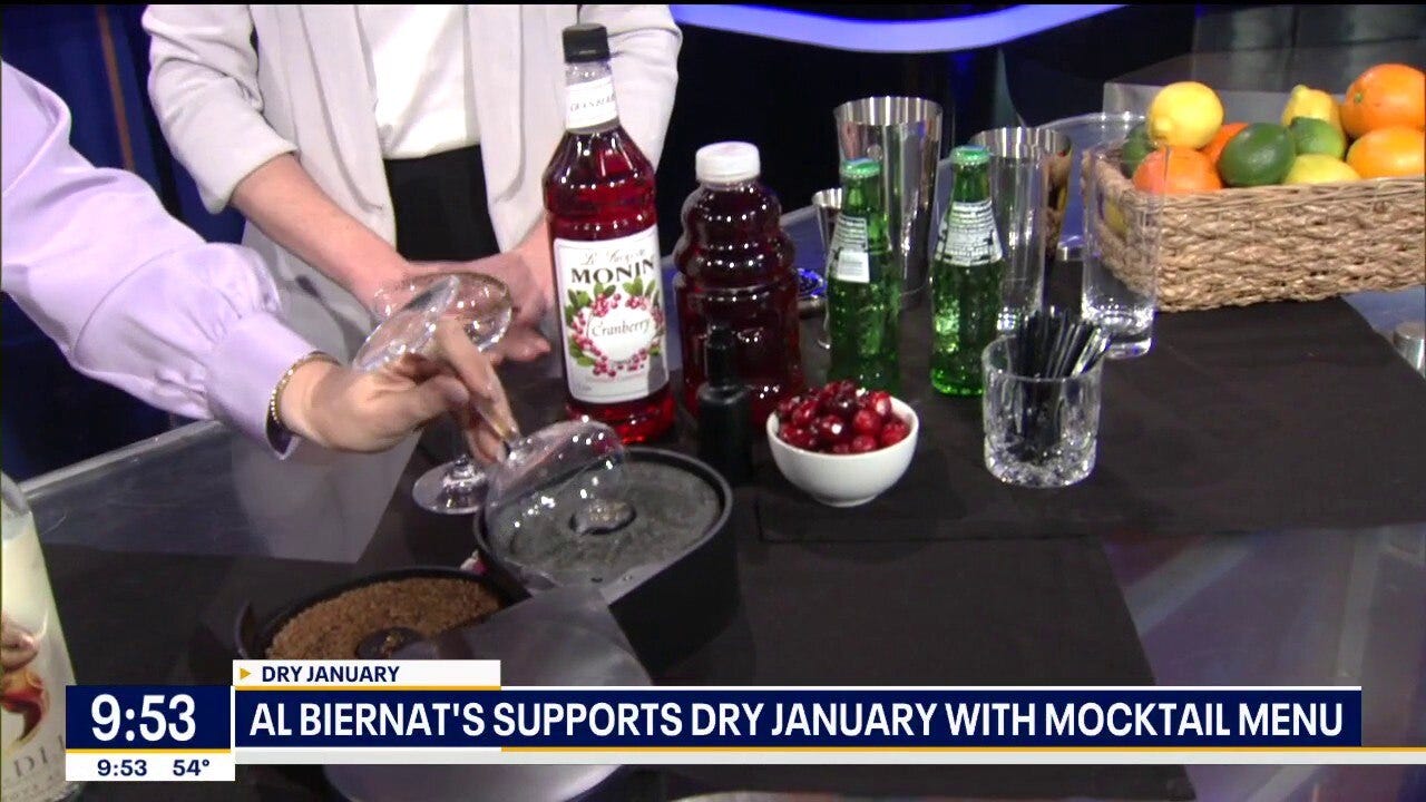 Mocktail recipes for Dry January