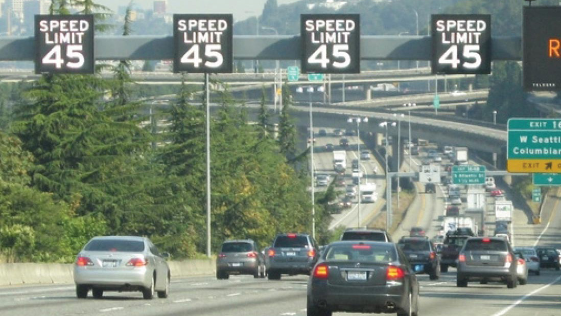 Variable highway speed limits explained - why they work