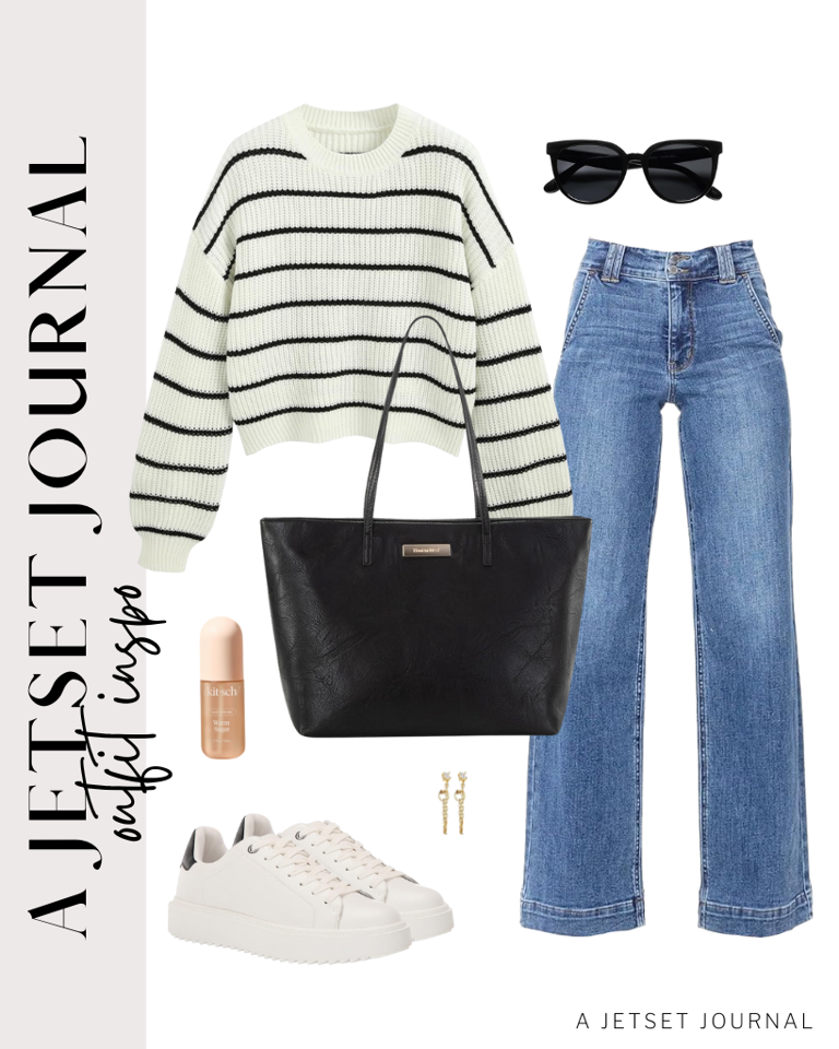 These new striped sweaters are so fun to style